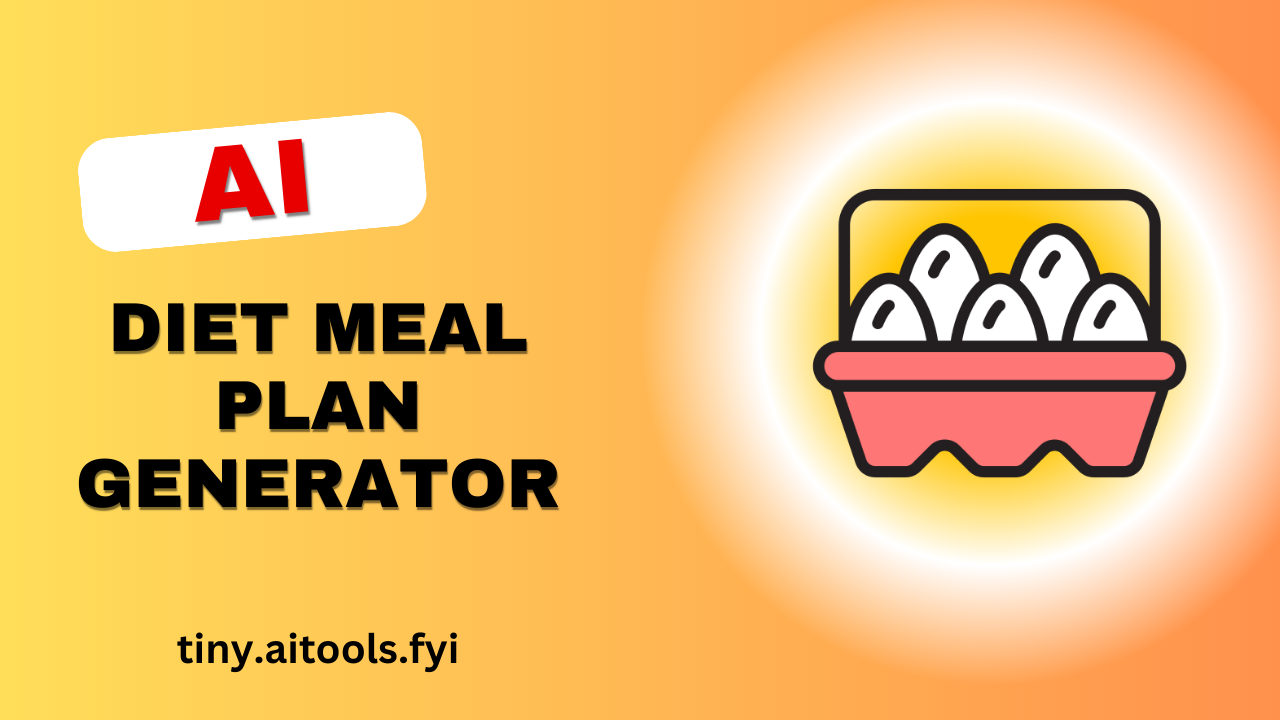 AI Diet Meal Plan Generator - Tiny AI Tools